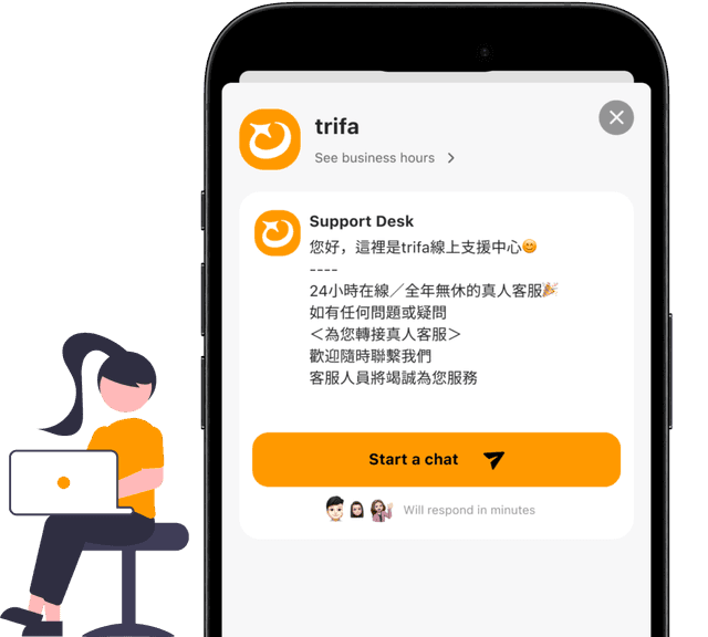 trifa - 使用智慧型手機 eSIM 應用程式在沒有 SIM 卡的情況下出國旅行